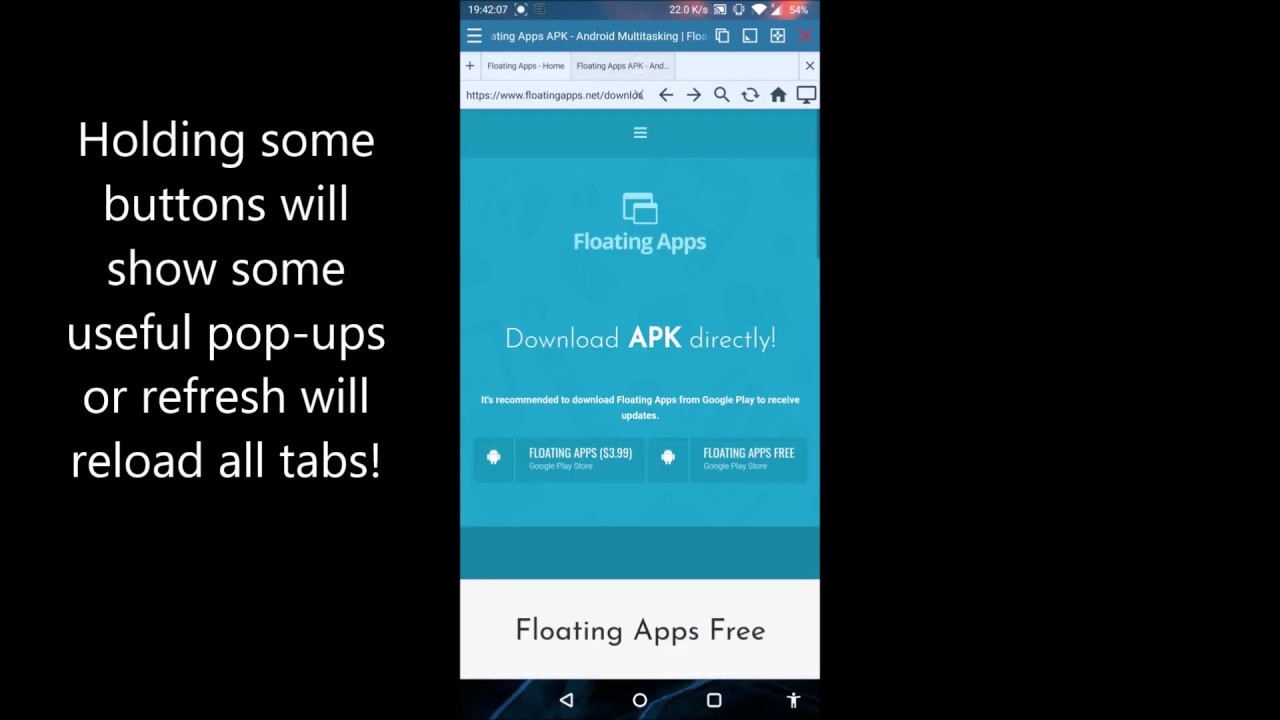 Floating Browser - Beginner Tips