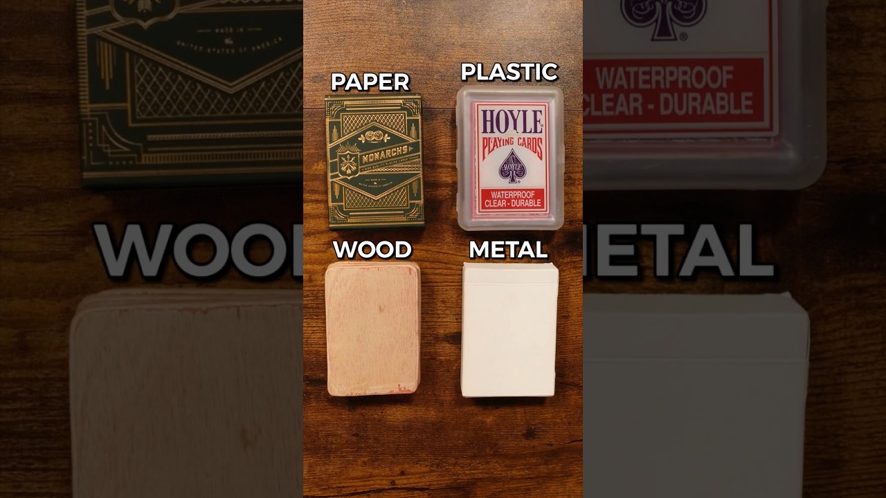 Which Playing Cards Would You Choose? 😮 #viralvid #shorts #fyp #asmr #cards