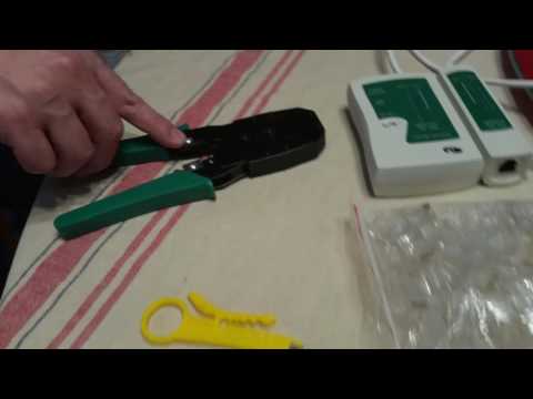 Toch Ethernet LAN Cable Tester Network Maintenance Repair Tools