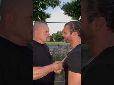 Giga Chad meets Chuck Liddell ๐ฟ๐ค๐ผ@OfficialChuckLiddell #gigachad #comedy #mma #ufc
