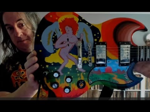 Epiphone Eric Clapton/ Cream The Fool SG Custom Hand Painted | Reverb