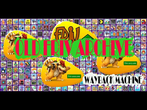 HOW TO OPEN OLD FRIV GAMES ARCHIVE IN ONE PLACE (FRIV GAMES 2021)! Jogos, Juegos!