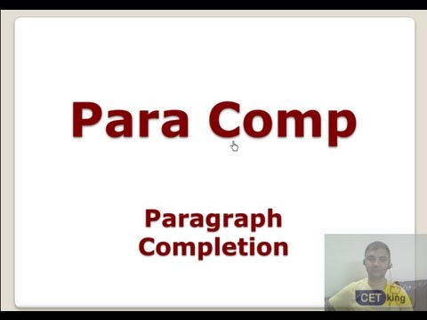 Paragraph Completion Video Lecture - Preparation Tips for SSB Interview ...