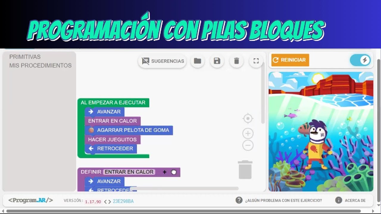 Programación con pilas bloques