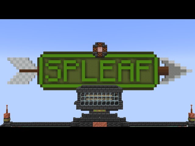 SPLEAF: The Dripleaf Spleef Minigame! Minecraft Map