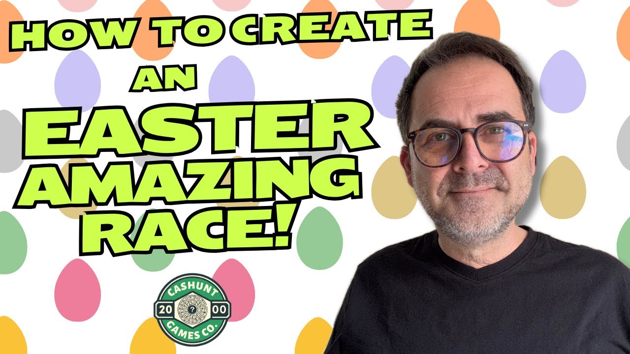 How I create an Easter Egg Scavenger Hunt Amazing Race!