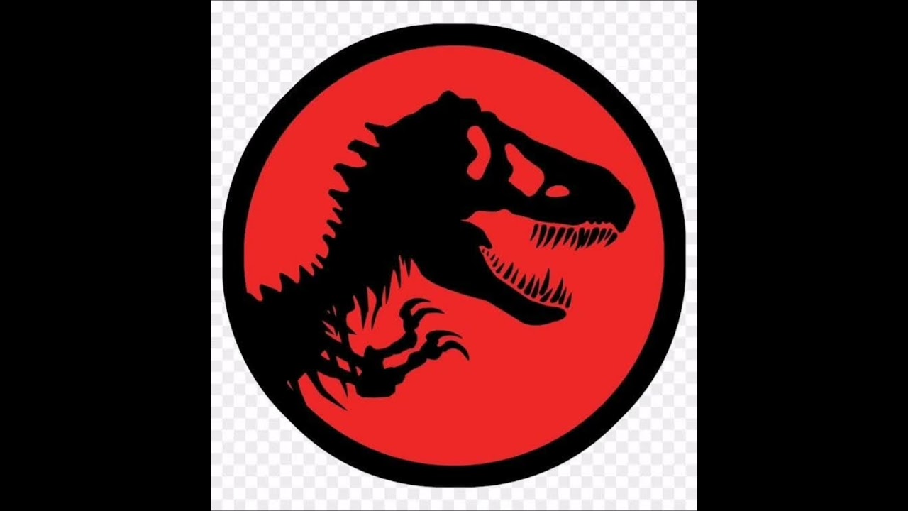Jurassic Park T-rex logo (1993)! 🦖