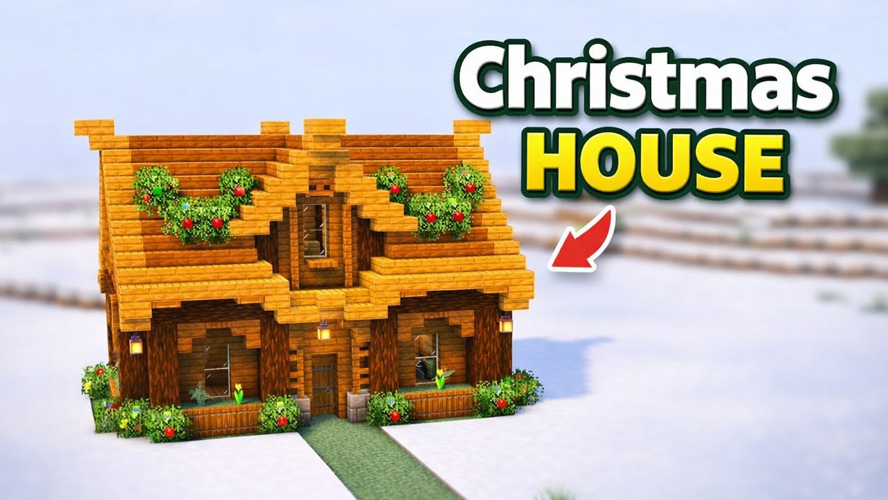 The Perfect Christmas House in Minecraft | Build Tutorial