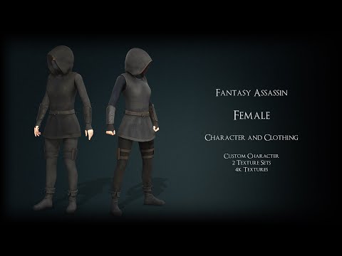 Fantasy Assassins - Bundle - Character Creator/Outfit - Reallusion ...