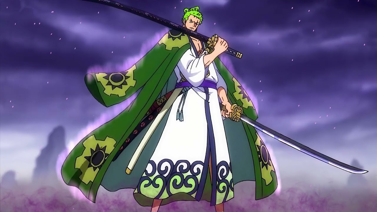 lively wallpapers roronoa zoro katana 4k