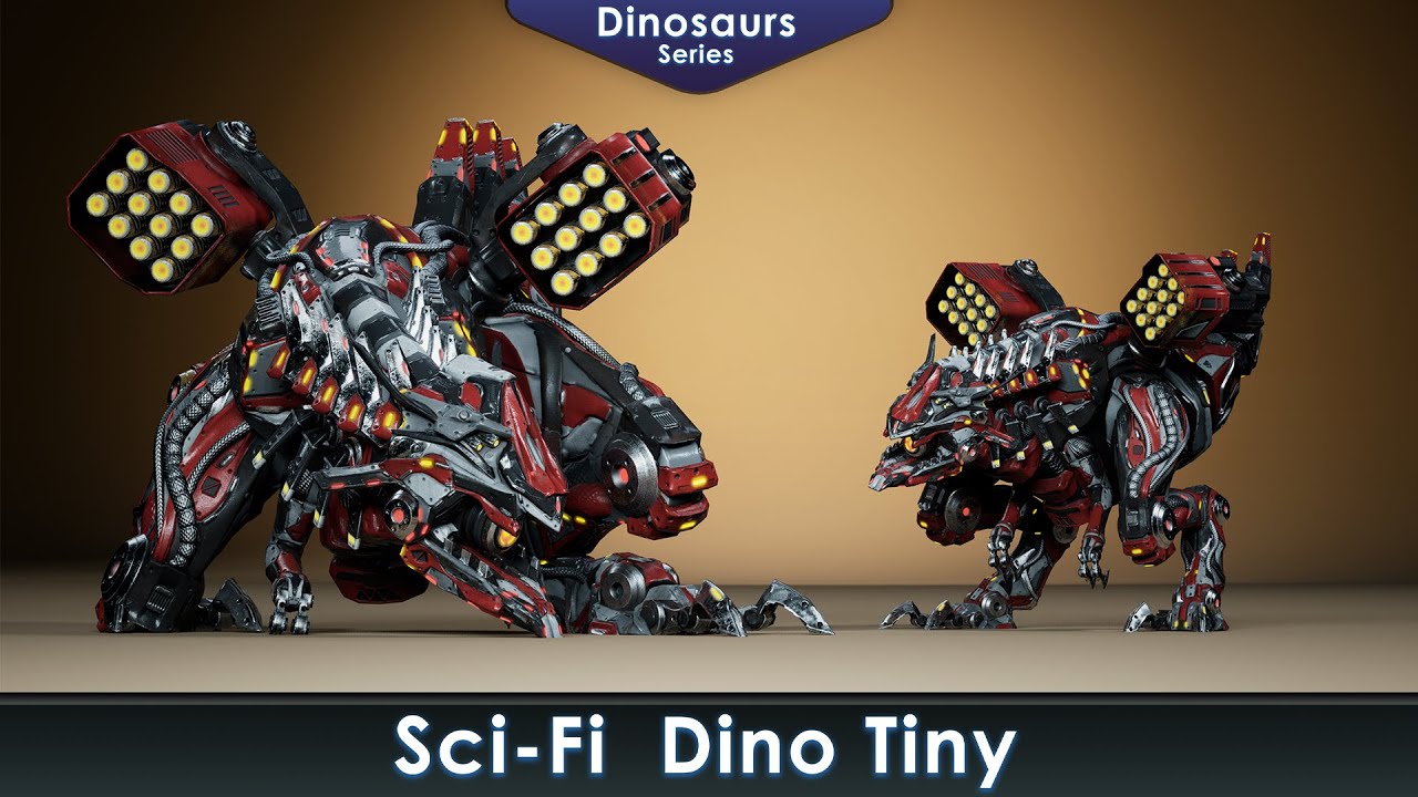Preview: Sci-Fi Dino Tiny