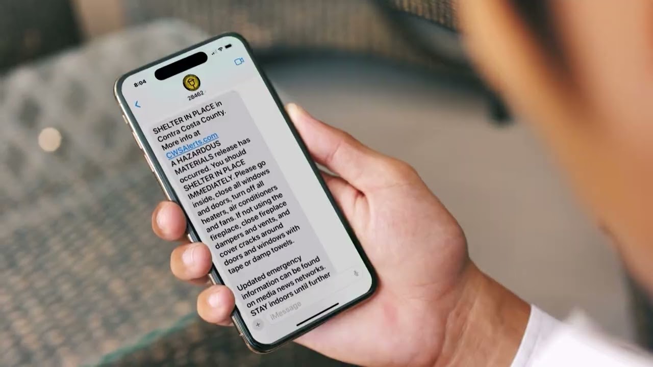 Contra Costa County Community Warning System – How to Sign Up PSA