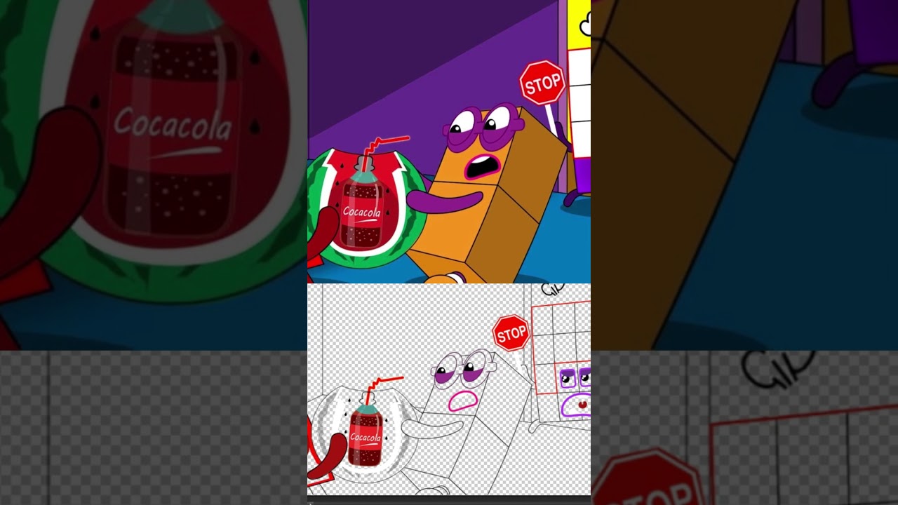 Save Healthy Habits Numberblocks 1 2! Don't Drink Too Much Soda  #games #fanmade  #funny