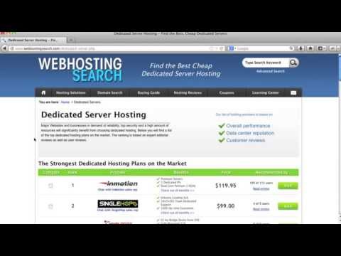 What is Web Hosting - Dedicated Hosting Explained