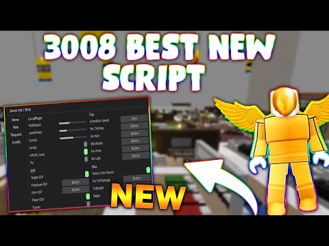 *NEW* 3008 Script (PASTEBIN 2023) (ESP EMPLOYEES/PLAYERS, ITEM ESP, TP TO ITEM, INF JUMPS)