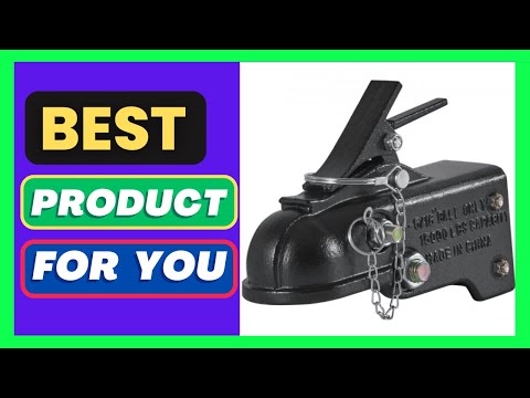 VEVOR Adjustable Trailer Coupler, 2-5/16" Hitch Ball, 15000 lbs Capacity, Heavy Duty Cast