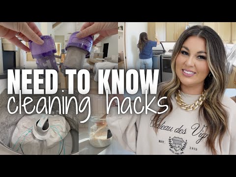2025 NEED TO KNOW CLEANING HACKS | HELPFUL CLEANING HACKS FOR YOUR HOME | USEFUL CLEANING TIPS 2025