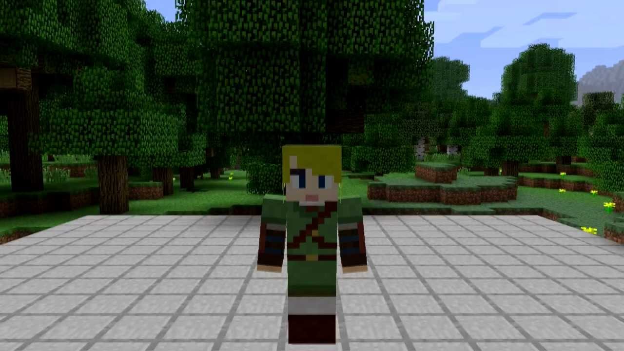 Legend of Zelda Link Minecraft Skin Spotlight