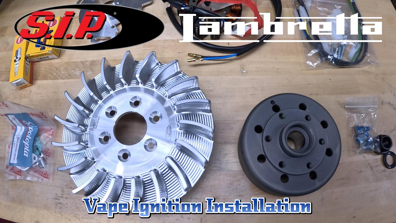 Lambretta TV175 Vape Ignition Installation