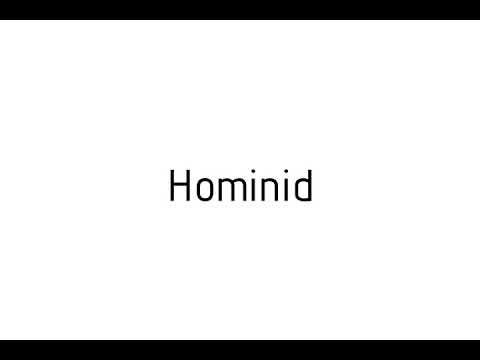 How to pronounce Hominid / Hominid pronunciation