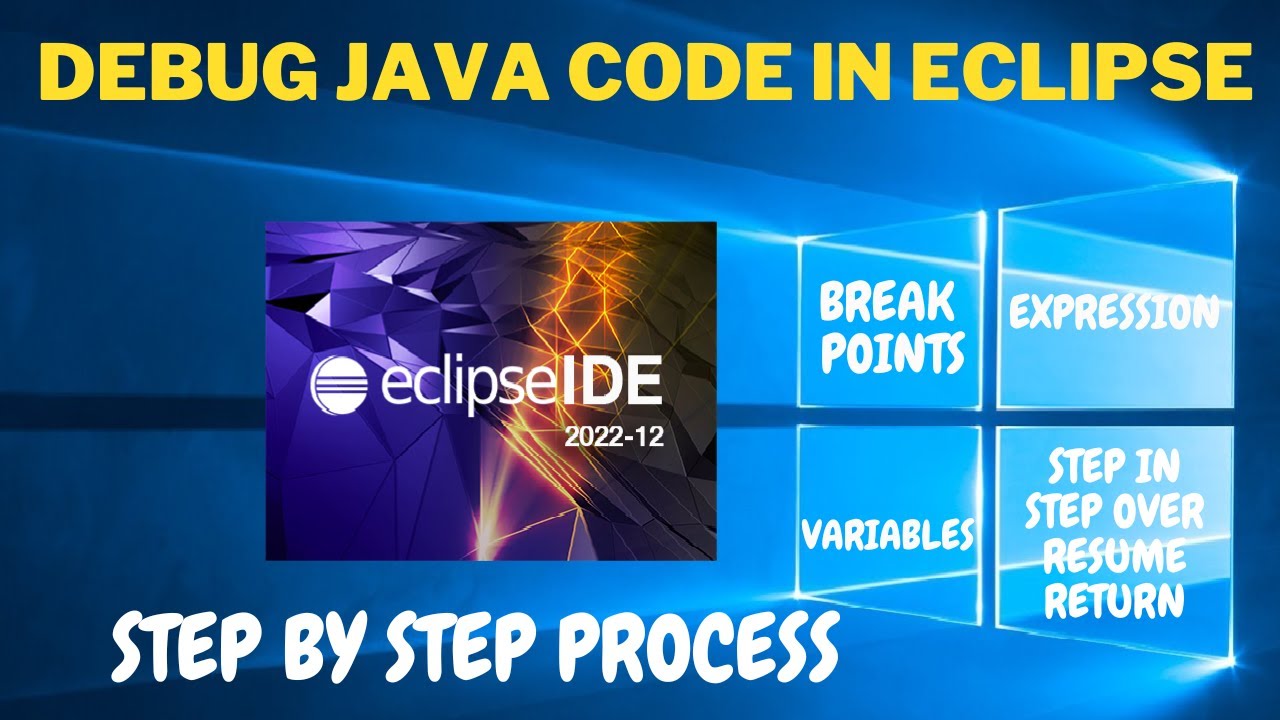 How to debug java code in eclipse? / How to use expression during debug?
