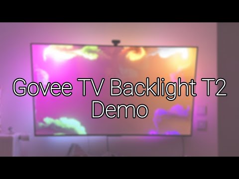 Govee TV Backlight T2 Demo on TCL 65C835