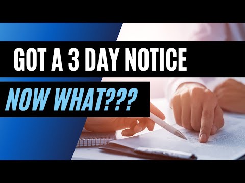 3-Day Notice to Vacate: What Every Tenant Should Know