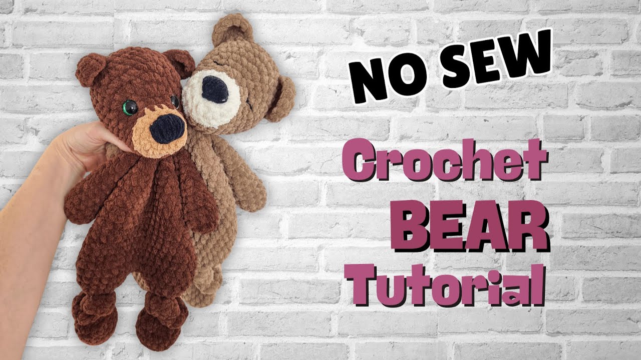 You’ll Fall in Love with This No Sew Bear Lovey 🧸