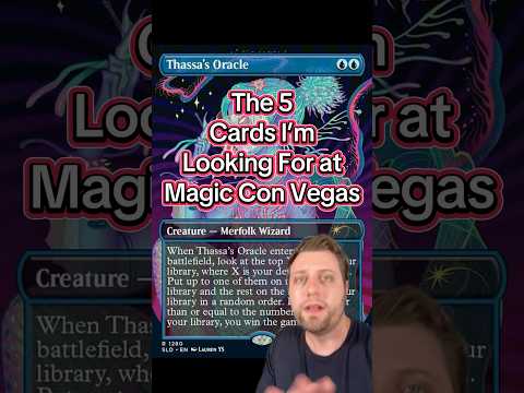These are the 5 cards I’m looking for at Magic Con Vegas! #magicthegathering #mtg #mtgcommander