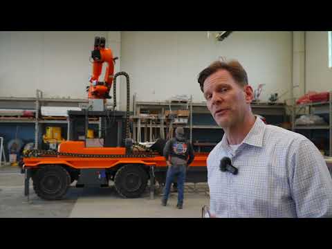 The RIC Concrete 3D Printer #3dconcreteprinting #construction