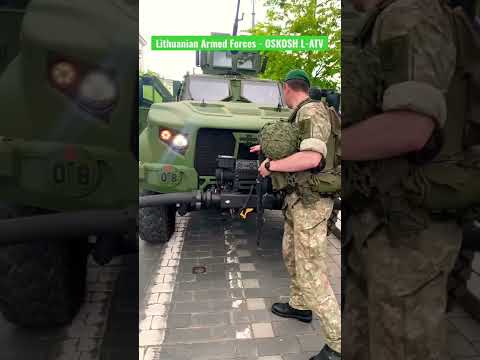Oshkosh Light Combat Tactical All-Terrain Vehicle - Lithuanian Armed Forces | NATO