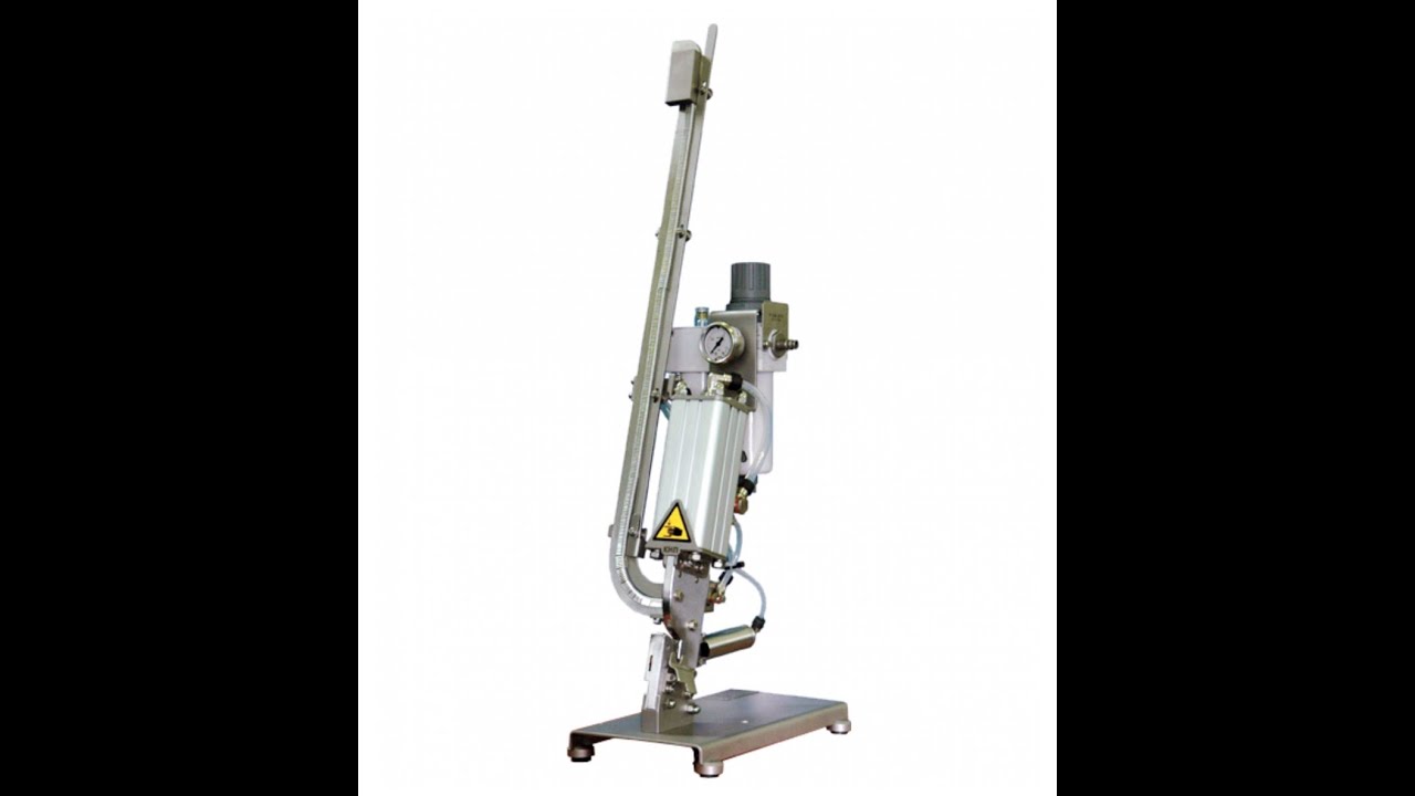 KOMPO PNEUMATIC SINGLE TABLE TOP CLIPPER KNP