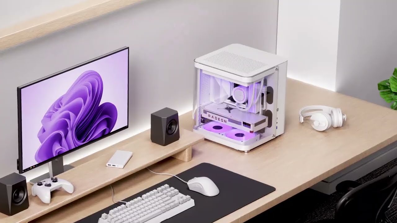 Vỏ case Jonsbo TK-1 White ( Mid Tower/Màu Trắng)