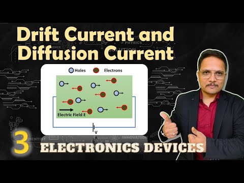 Drift Current and Diffusion Current in Semiconductor Materials Video Lecture - Crash Course for ...