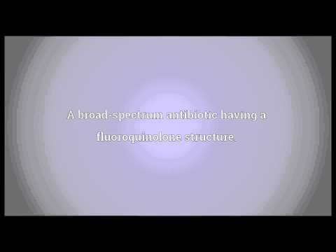Levofloxacin Meaning