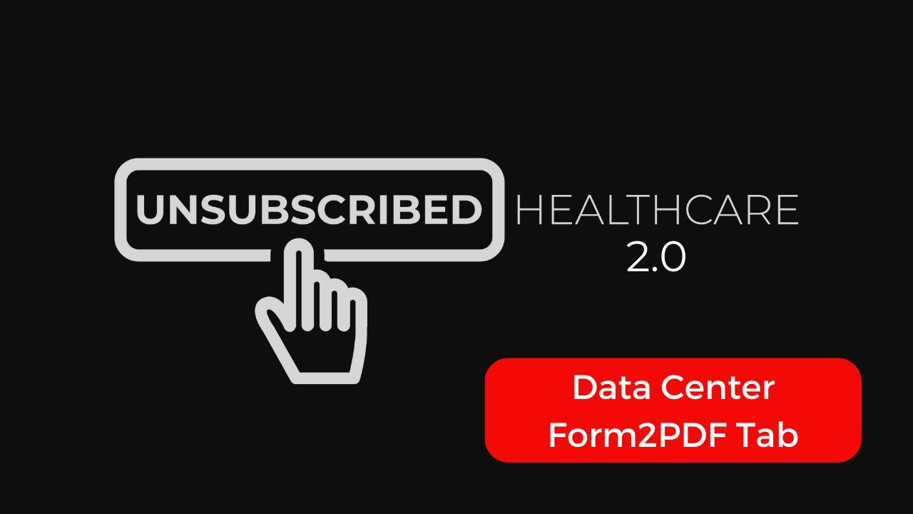 PT Elite 2.0 Video Guide 9| Data Center: Form2PDF