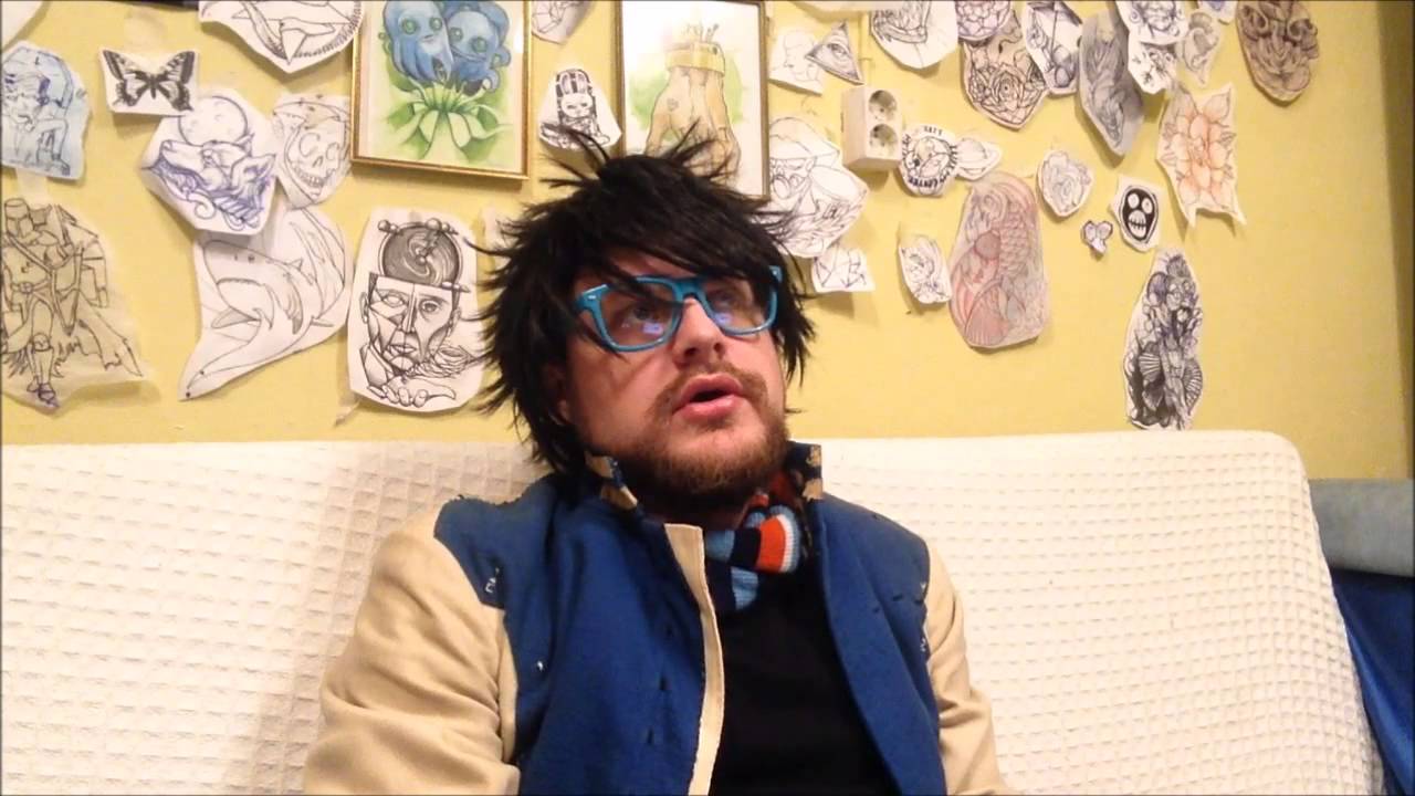 Hipsters describing what tattoos they want.