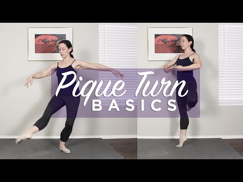 Pique Turn Basics for Ballet