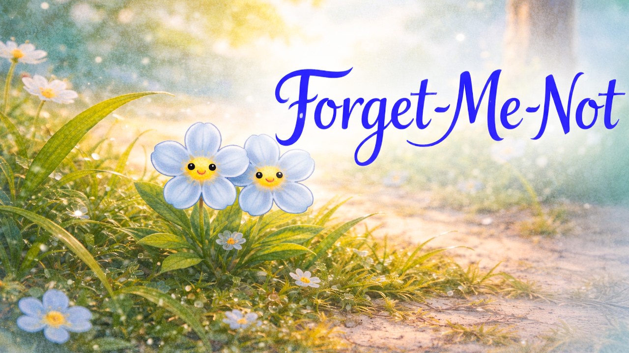 The Little Blue Forget-Me-Not 💙 | A Gentle Spring Bedtime Dreamjourney for Children