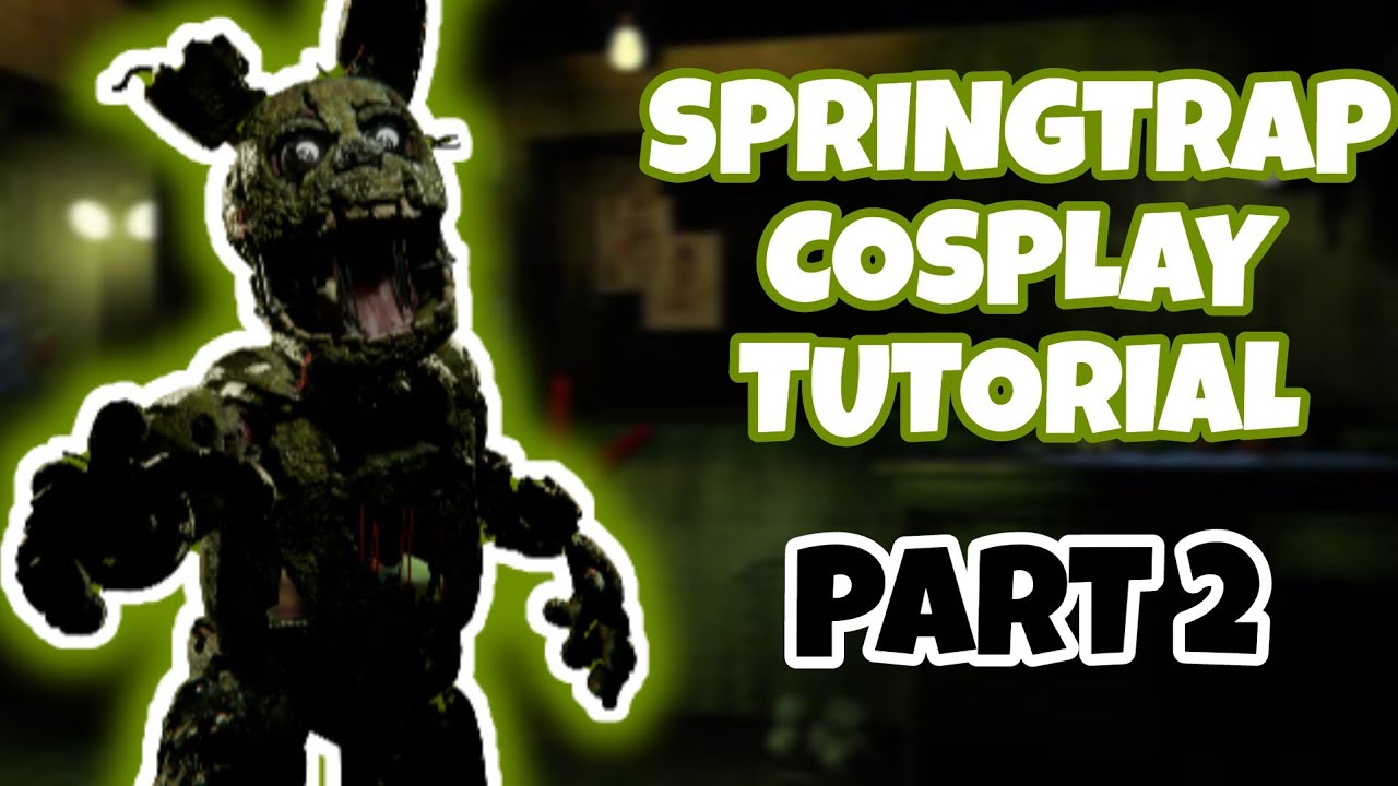 FNAF Springtrap Cosplay Tutorial - Part 2: Torso
