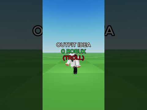 Making Roblox Free Troll Outfit Idea #shorts #roblox