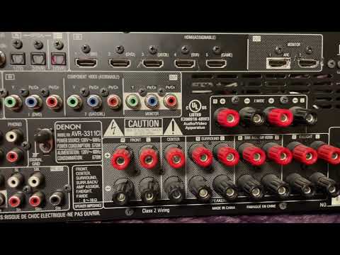 Denon AVR-3311CI AV Surround Receiver | Reverb