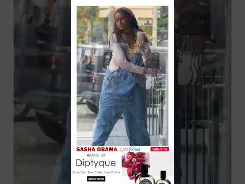 Sasha Obama Coffee Break In LA!πβ€βπ₯ #beatsaber @DiptyqueParis β