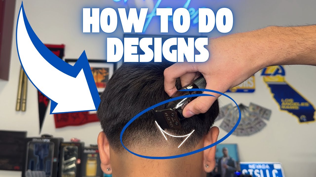 HOW TO GET BETTER AT FREESTYLE DESIGNS 💈(3 EASIEST DESIGNS)