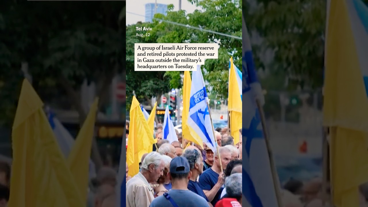 Israeli Pilots Protest War in Gaza