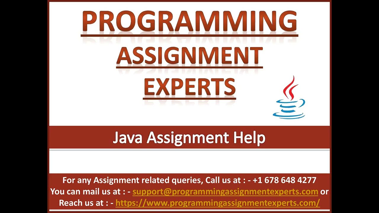 Java Assignment Help