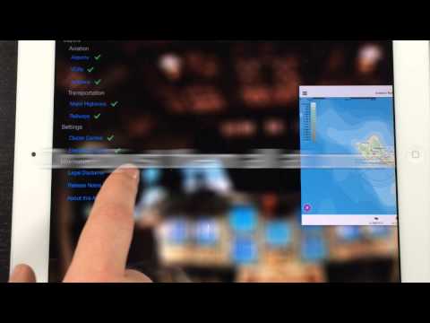 Aviation Map for iPad - Updated, customizable, user friendly aviation reference map app.
