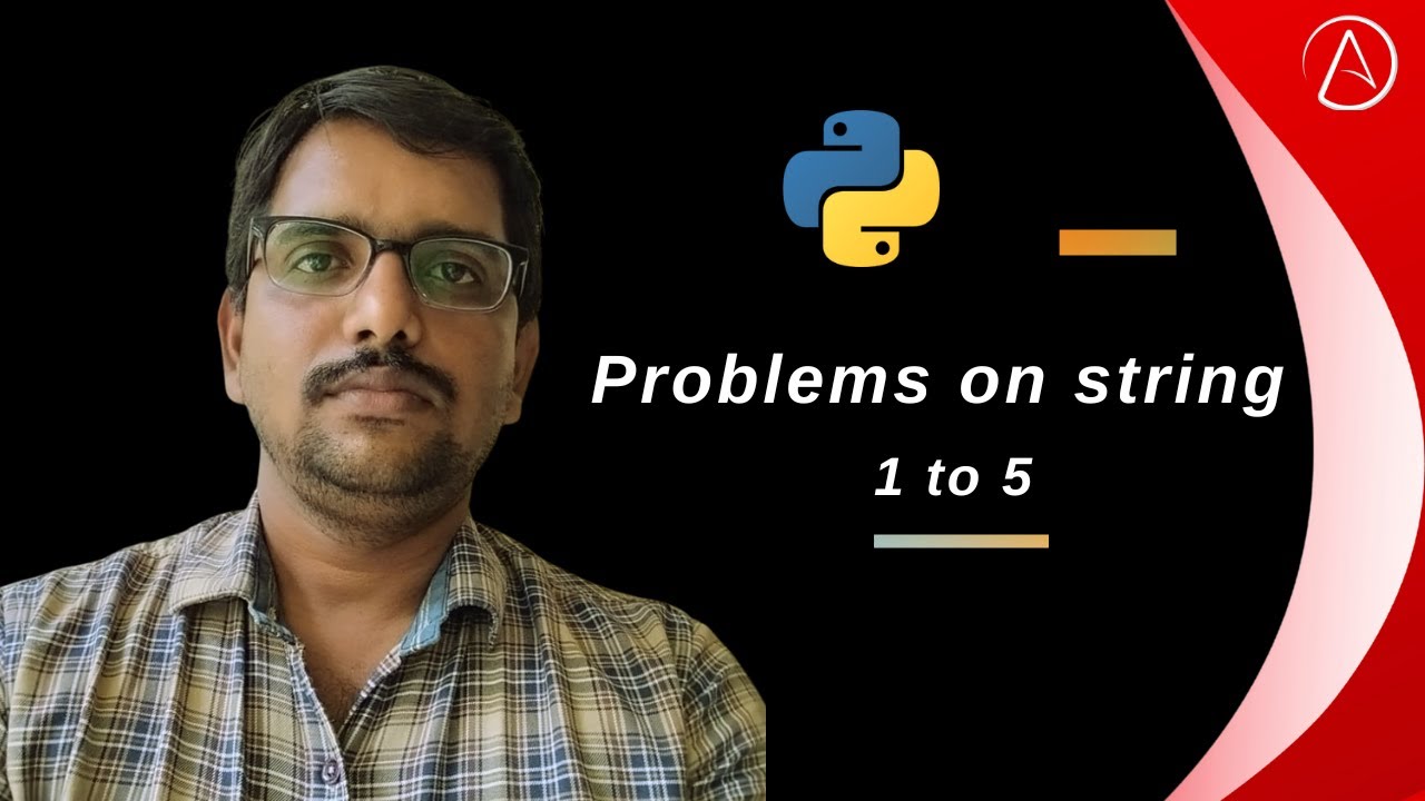 Python String Exercises with Step-by-Step Solutions