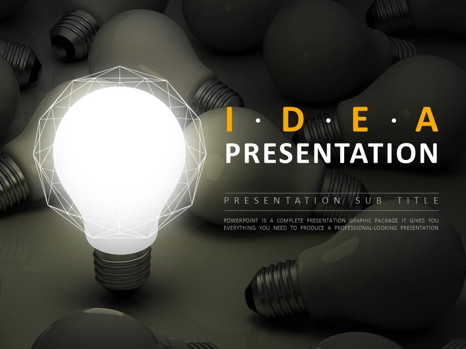 Idea Animated PPT Template