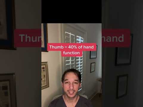 Hand surgeon explains the importance of your thumbs #ThumbWar #RuleOfThumb #Thumb